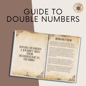 Numerology: Double Numbers, Life Path Numerology, Printable Numerology ...