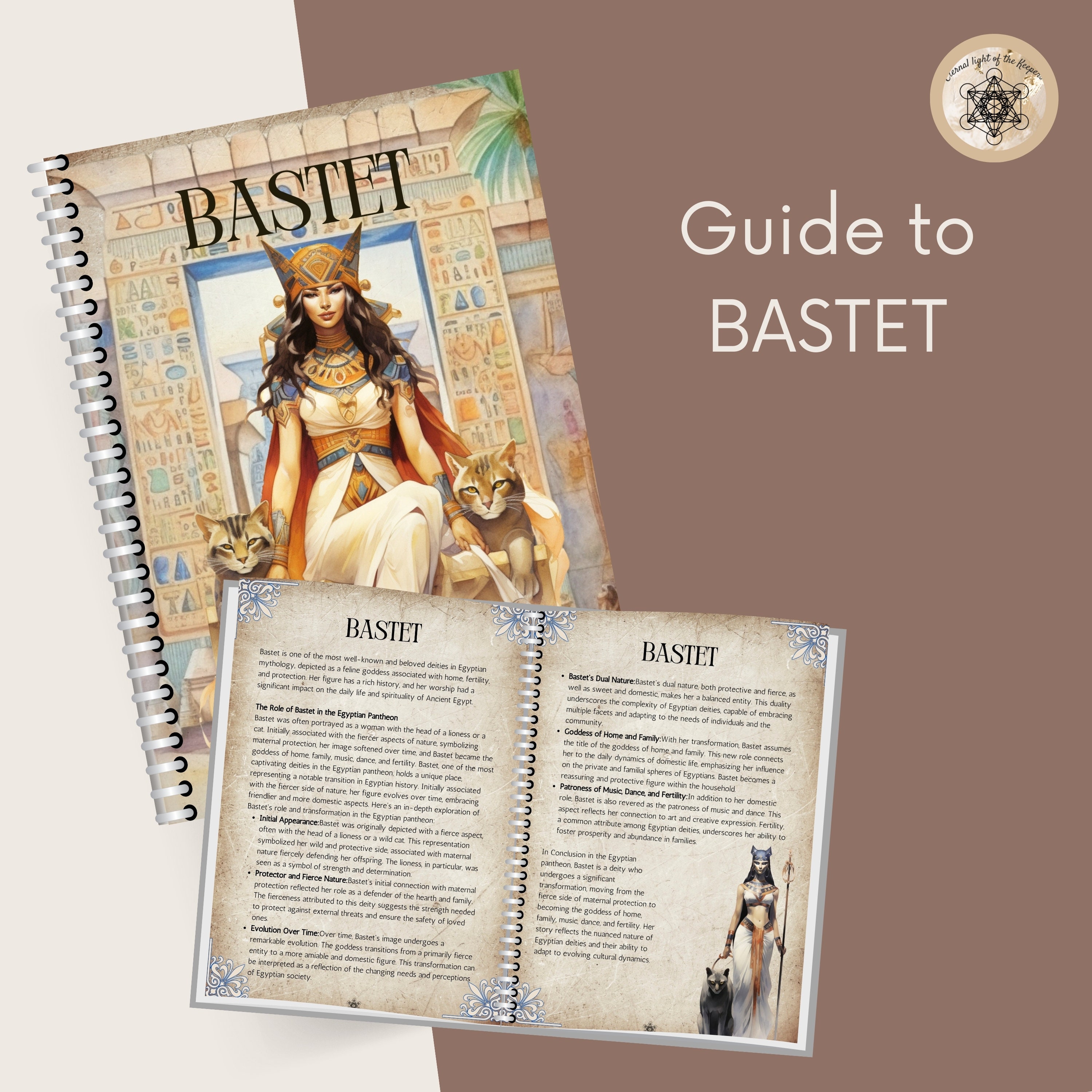 Bastet, Egyptian Gods, Egyptian Goddess , Ancient Egyptian Gods, Egyptian Hieroglyphics, Digital ...