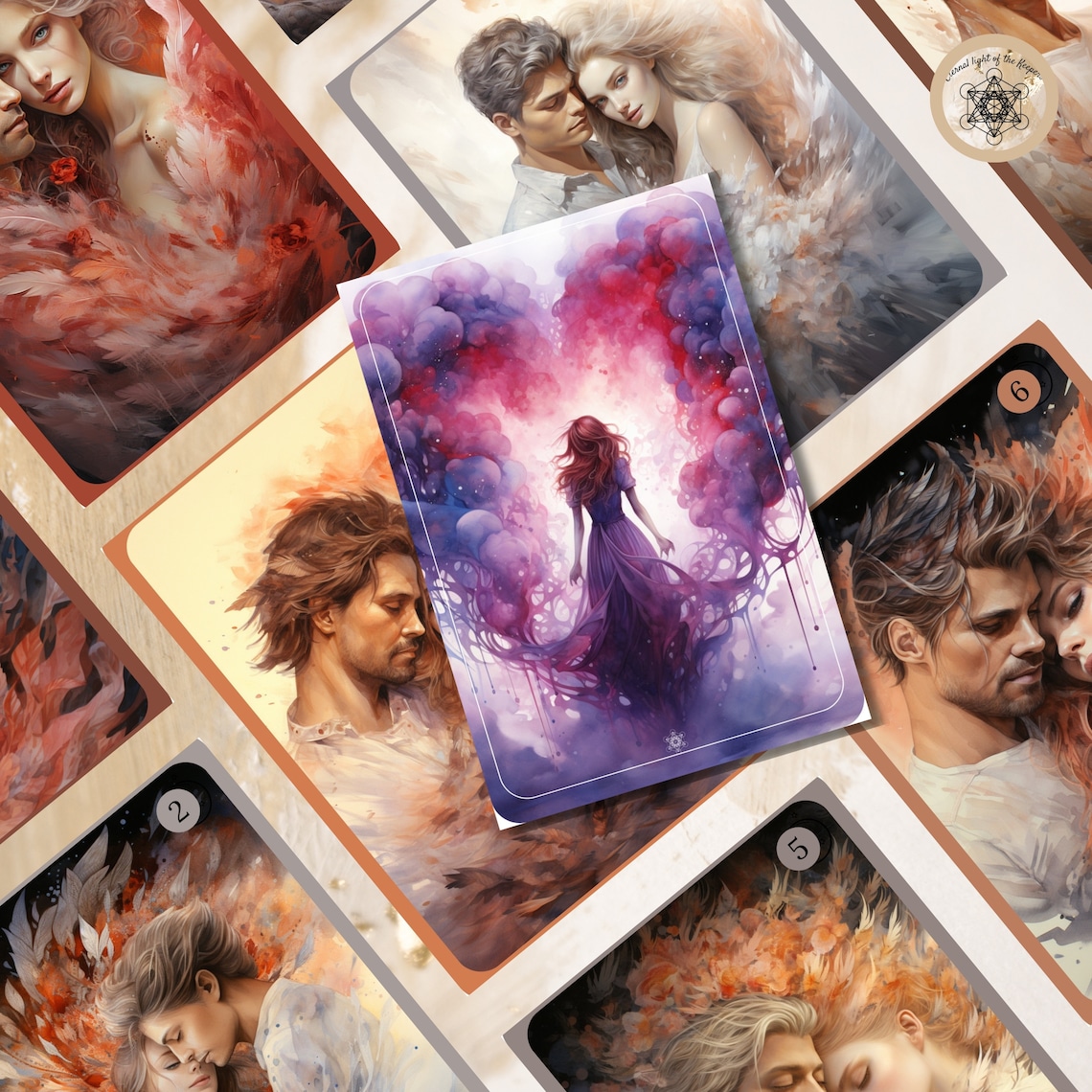 The Love Oracle Cards, Printable Love Oracle Deck, Oracle Cards PDF ...