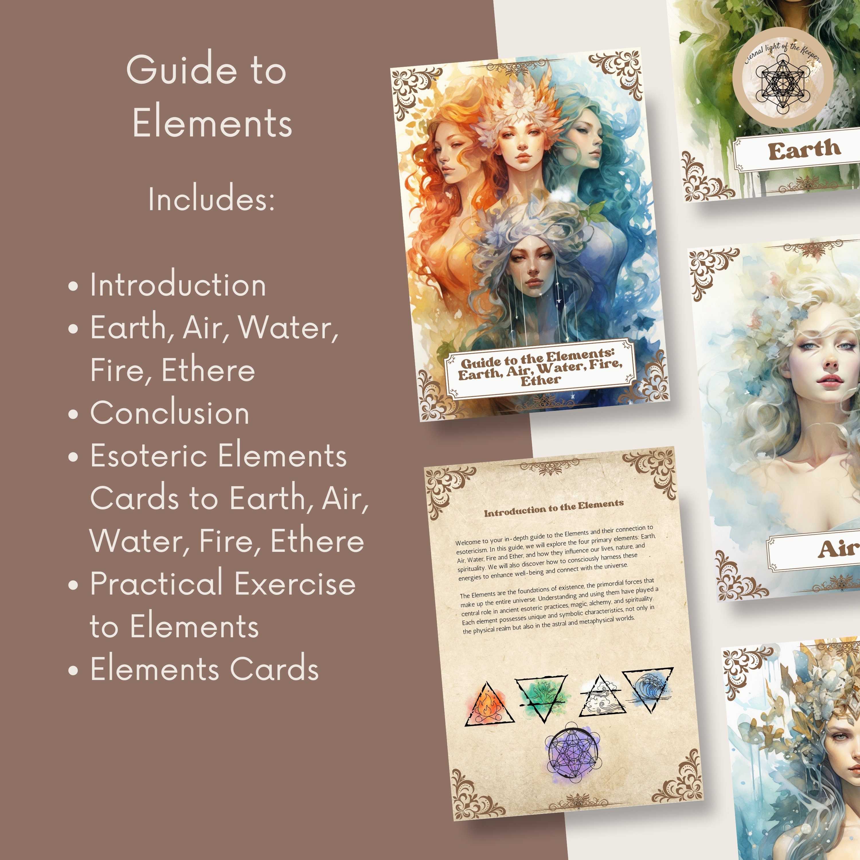 The Four Elements: Air, Water, Earth, Fire, Elements, 4 Elements, Book ...