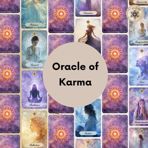 Karma Oracle Card Deck, Karma Reading, Karmic Reading, Karma, Oracle ...