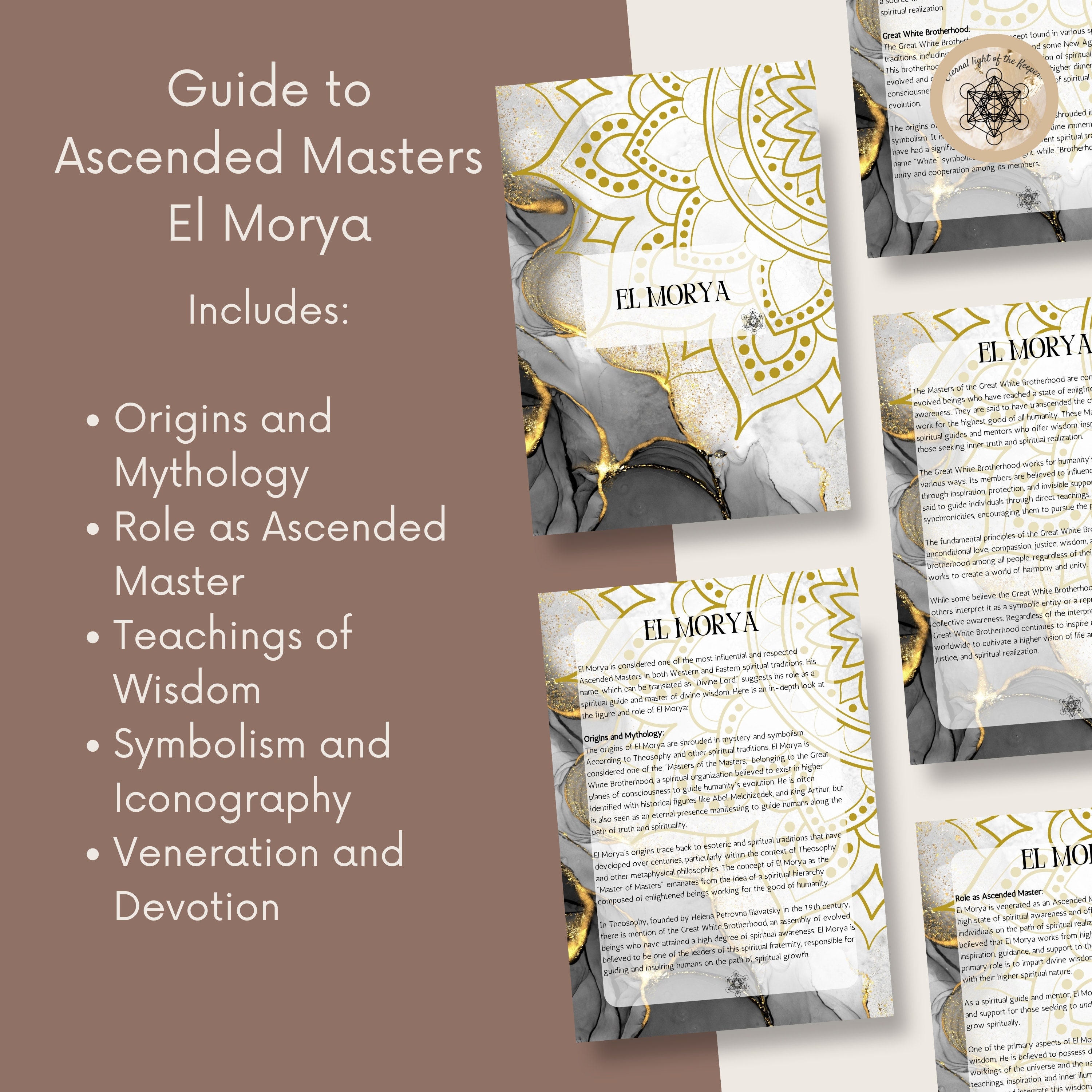 El Morya: Guide to Ascended Masters, Spiritual Guidance, Hindu Gods ...