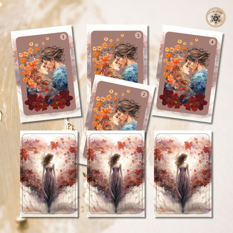 The Love Oracle Cards, Printable Love Oracle Deck, Oracle Cards PDF ...