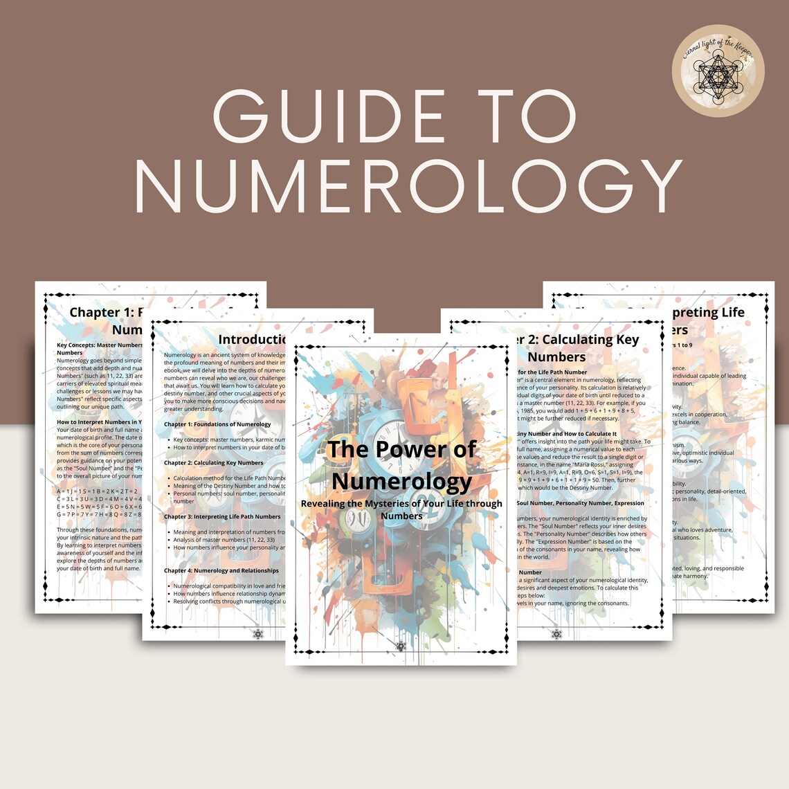 Complete Numerology Guide, Printable Numerology Guide, Learn Numerology ...