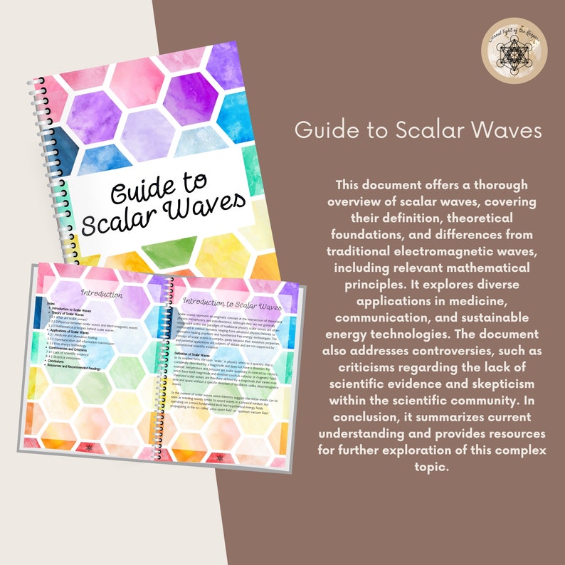 Scalar Waves Guide, Energy Healing, Tesla Technology (digital Download ...
