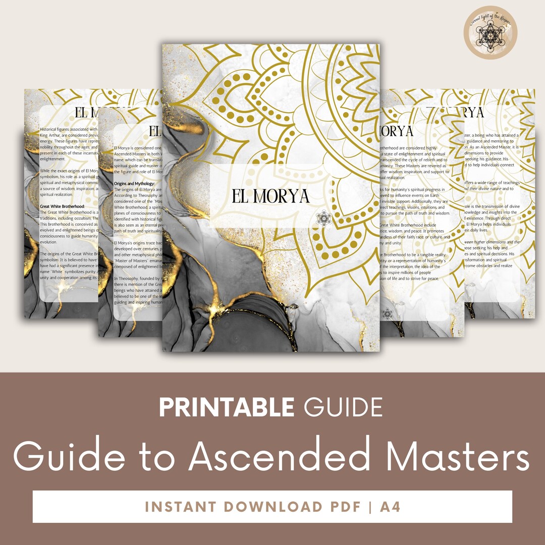 El Morya: Guide to Ascended Masters, Spiritual Guidance, Hindu Gods ...