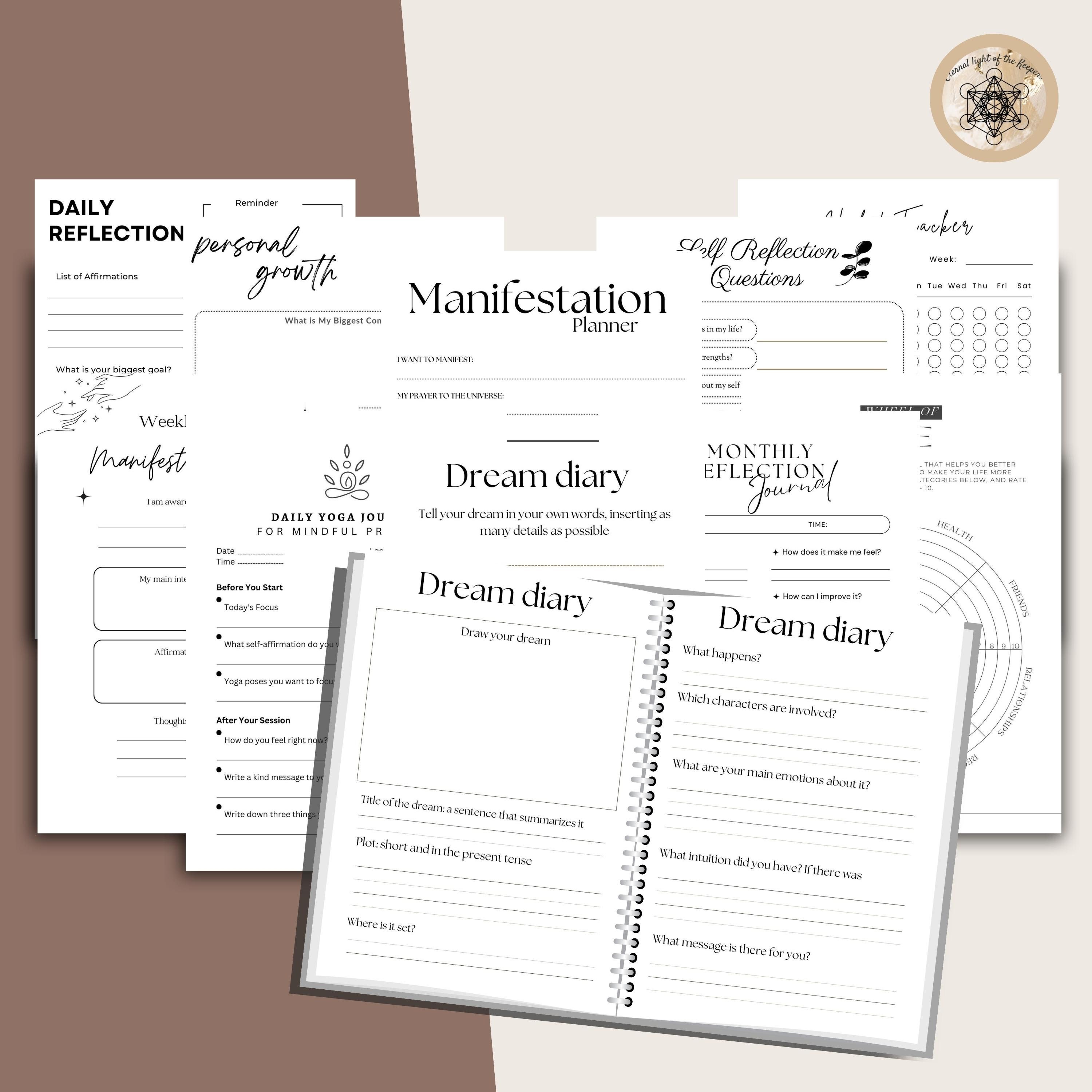 Printable Grimoire Pages, Digital Grimoire, Grimoire Pages, Grimoire ...