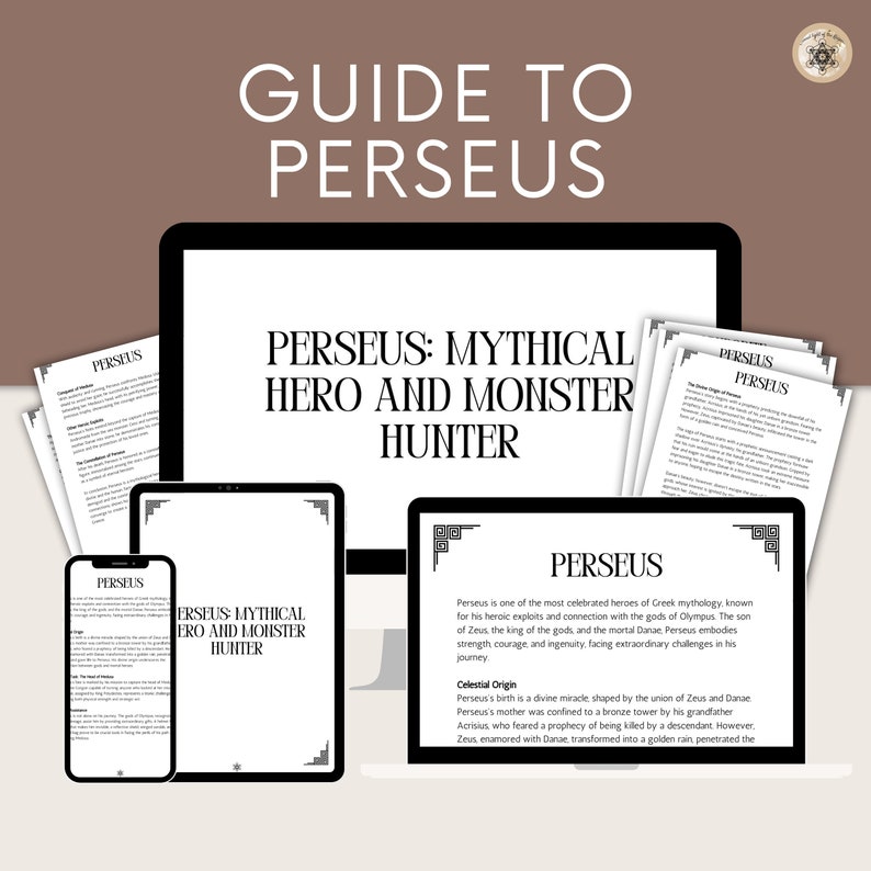 Perseus, Ancient Greek, Greek Gods, Ancient Greek Gods, Greek Mythology, Digital Grimory Pages ...