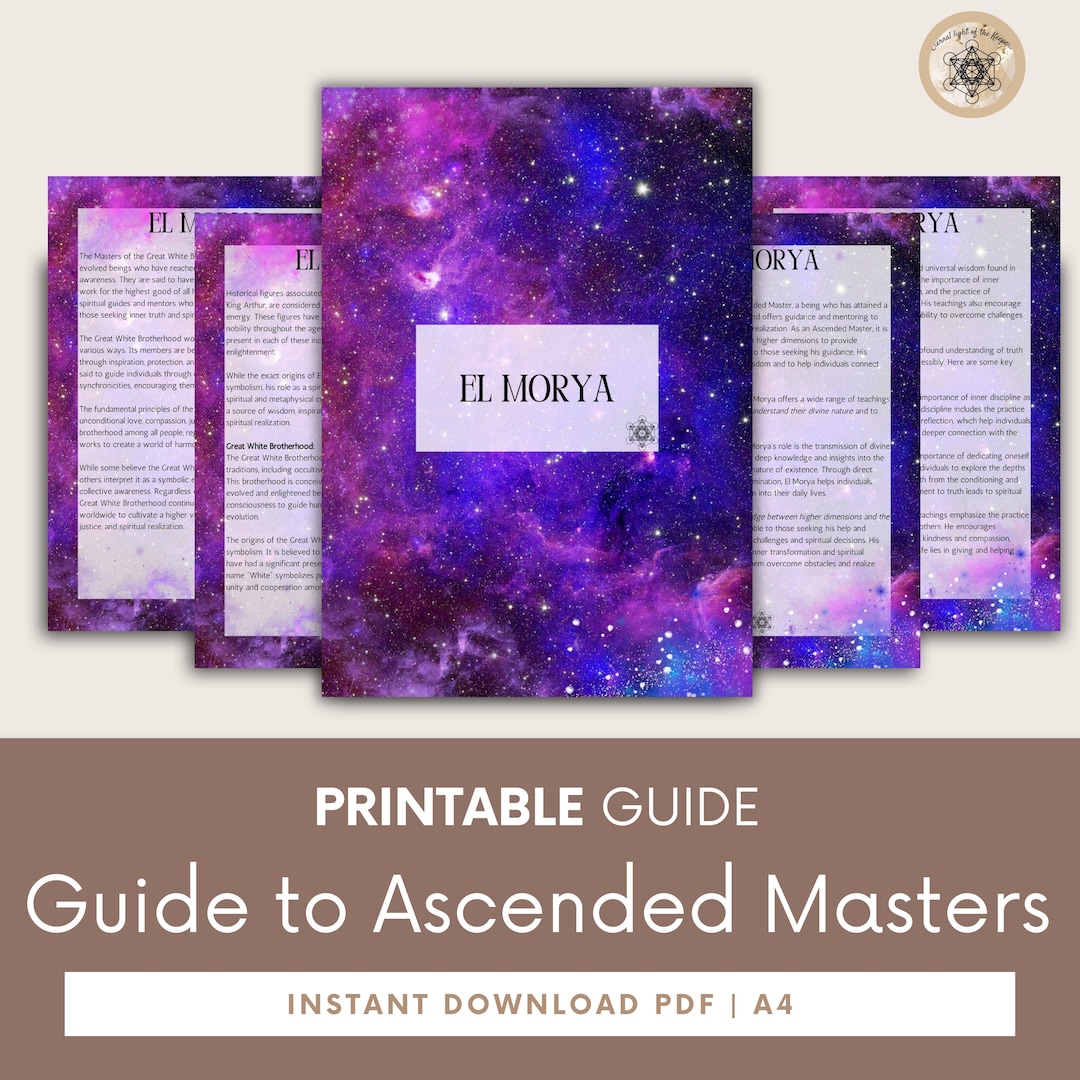 El Morya: Guide to Ascended Masters, Spiritual Guidance, Hindu Gods ...