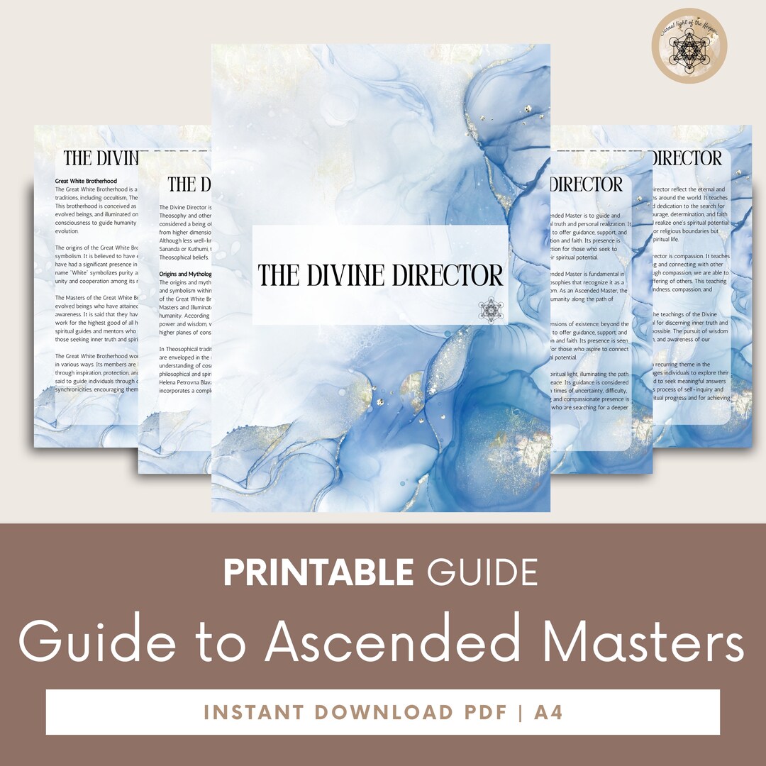 The Divine Director: Guide to Ascended Masters, Spiritual Guidance ...