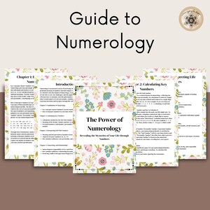 Complete Numerology Guide, Printable Numerology Guide, Learn Numerology, Number Meanings ...