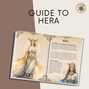Hera, Queen of Gods, Greek Mythology Guide (PDF). - Etsy