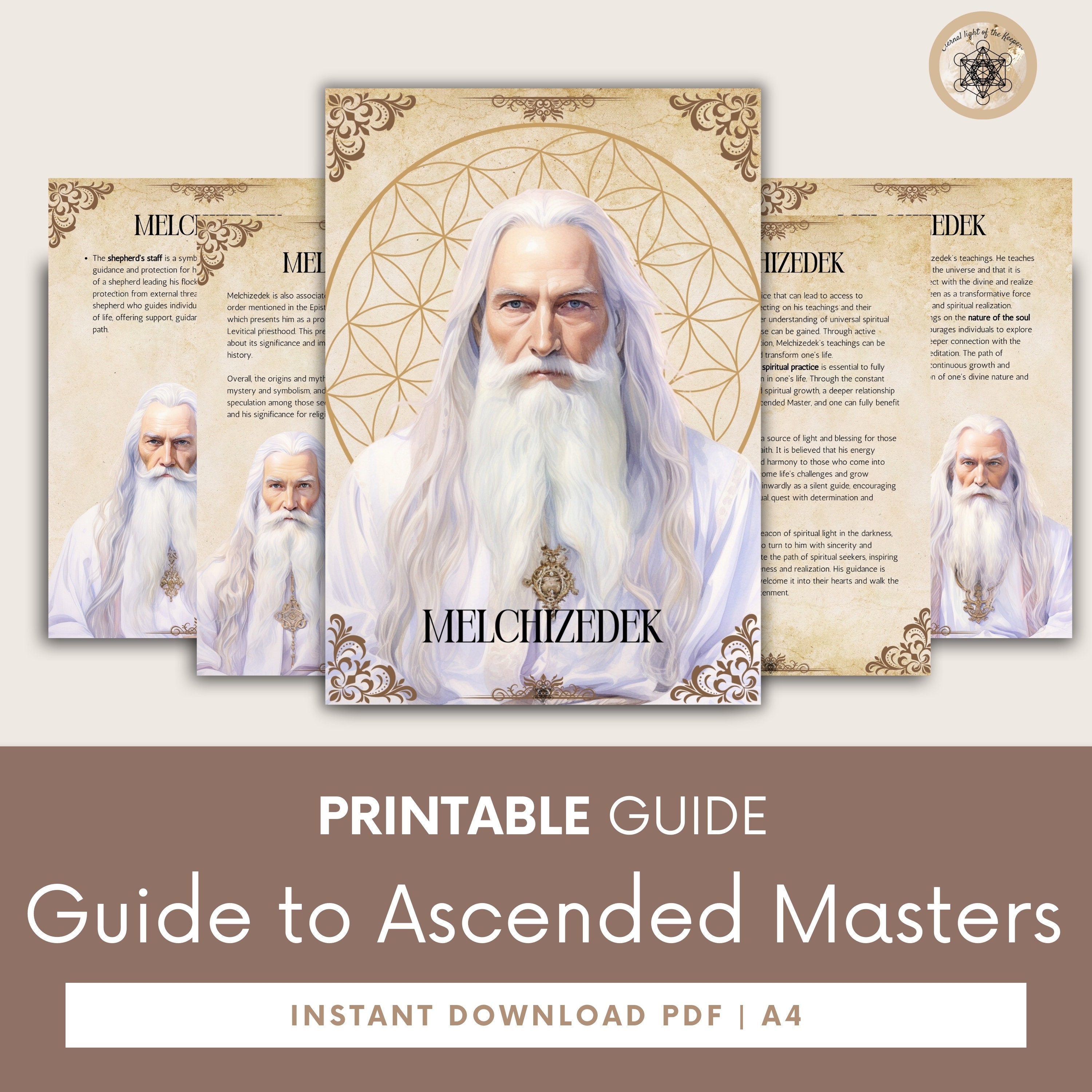 Melchizedek: Guide to Ascended Masters, Spiritual Guidance, Hindu Gods, Spirituality Books ...