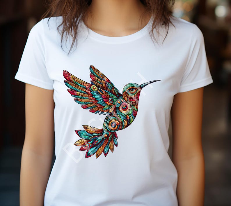 Arte tribal indio de colibrí PNG, clipart de colibrí, ilustración de colibrí, descarga digital ...