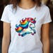 Rainbow Unicorn Clipart: Cartoon Sublimation PNG (digital Download) - Etsy