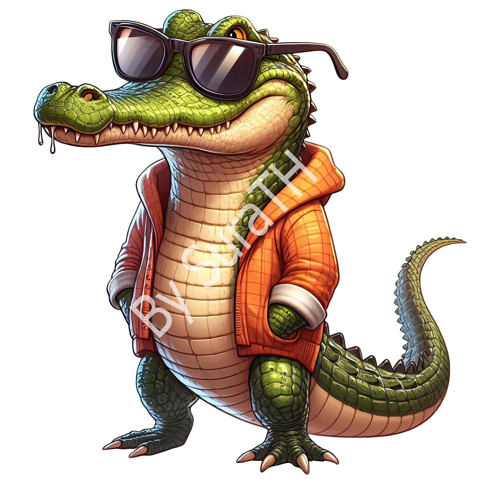 6 Cool Alligator PNG, Funny Alligator Clipart, Cool Crocodile PNG ...