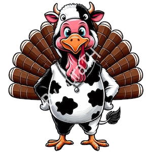 Turkey Disguise Costume Clipart - Etsy