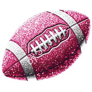 Pink Football PNG: Digital Download, Printable, Sublimation Design - Etsy