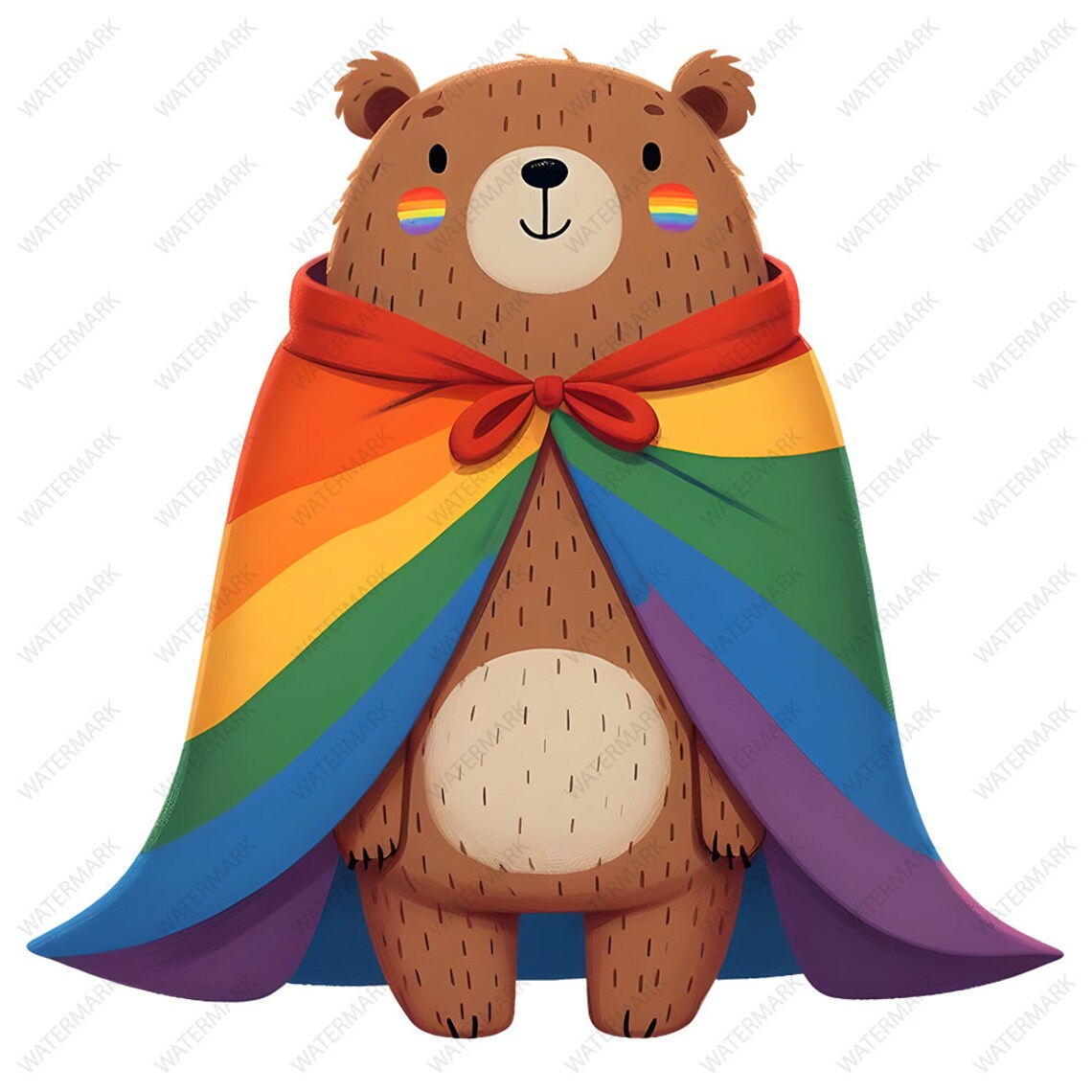 Bear LGBTQ PNG, Bear Gay Pride, LGBT Mama Bear, Gay Pride Flag, Rainbow ...