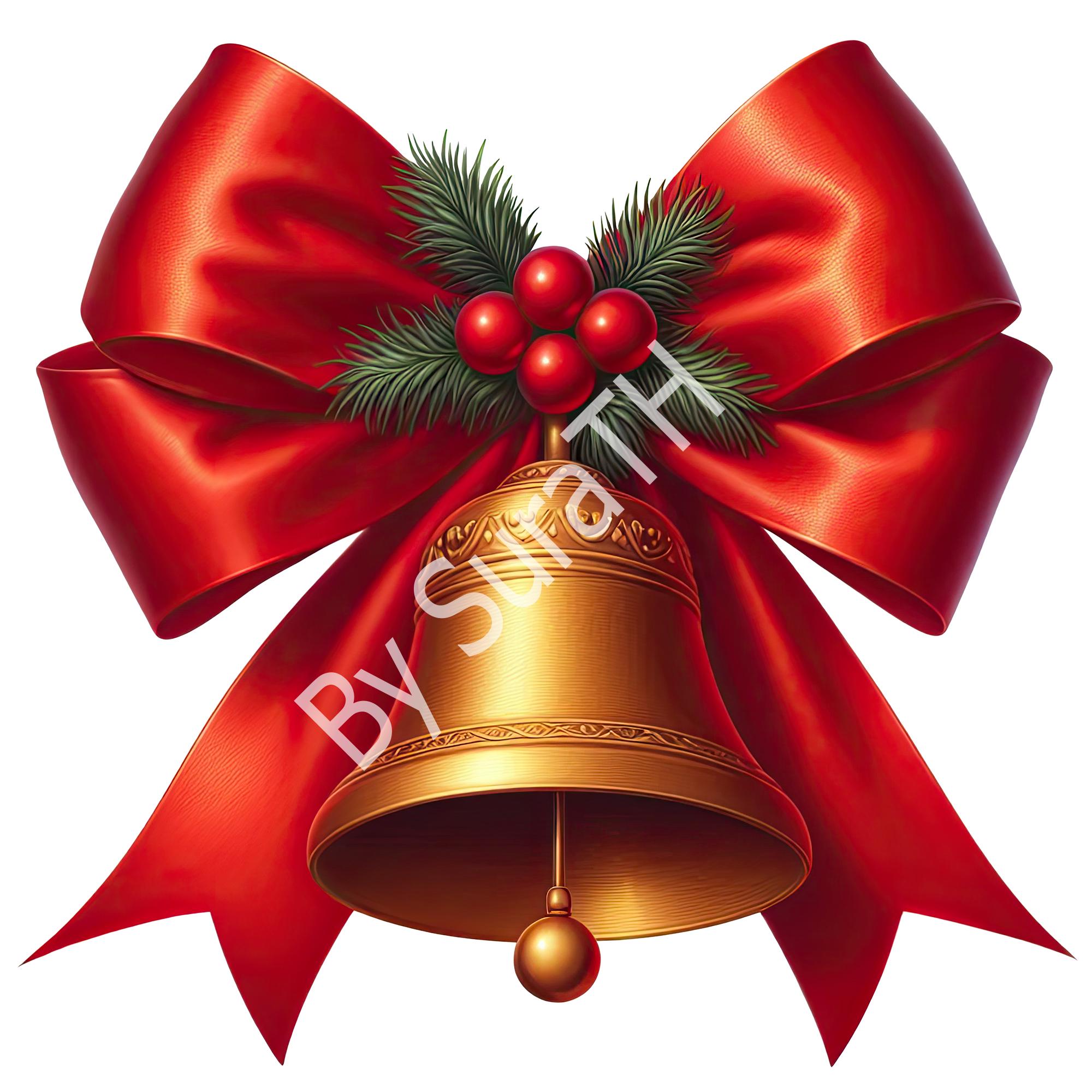 Christmas Bow PNG, Christmas Bow Clipart, Christmas Ribbon, Christmas ...