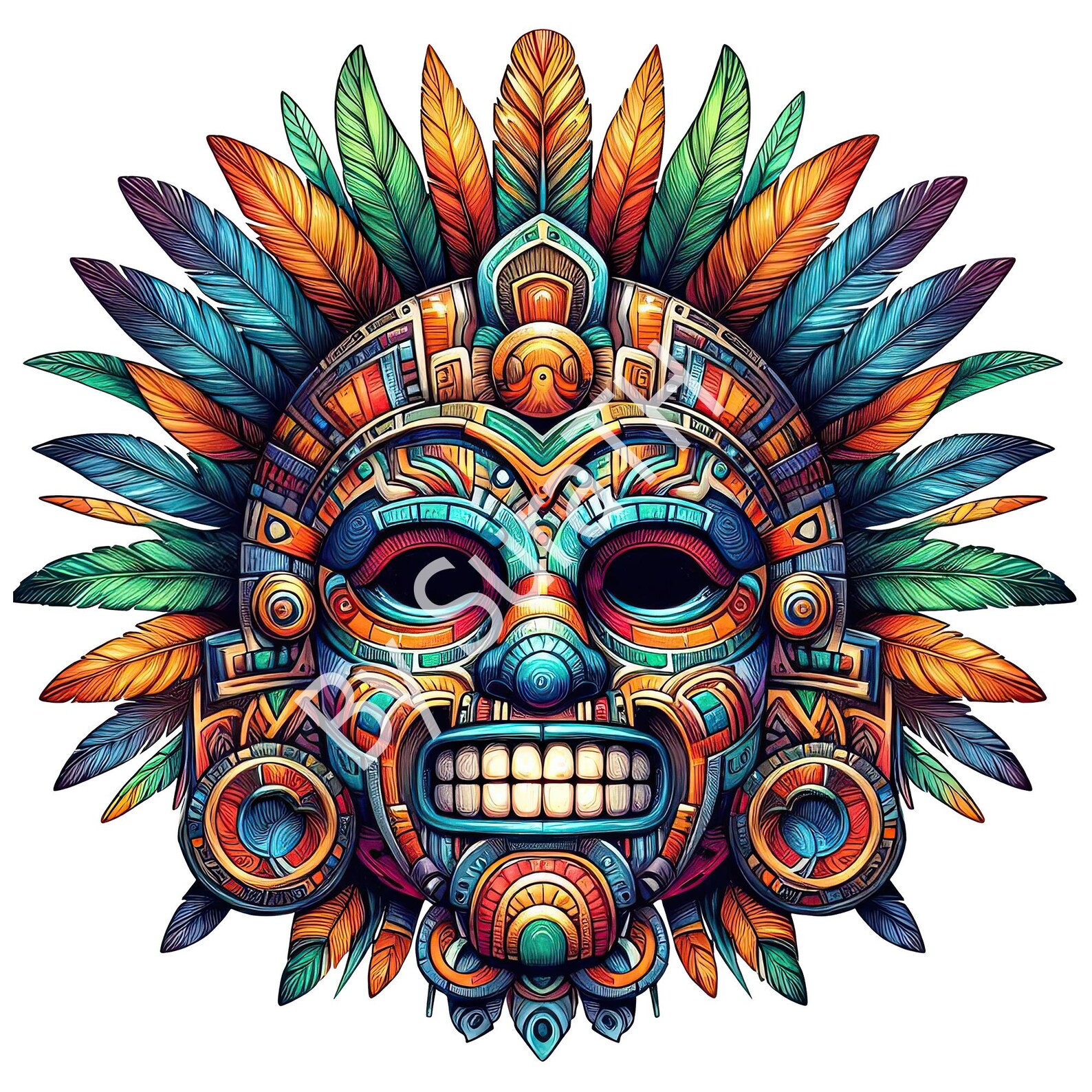 Aztec Mask PNG, Aztec Warrior Clipart, Aztec Skull Download, Aztec ...
