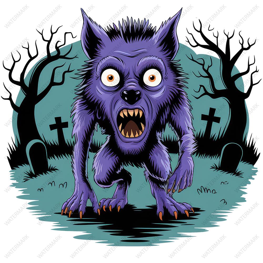 Halloween Werewolf PNG, Werewolf Clipart, Funny Werewolf, Werewolf ...