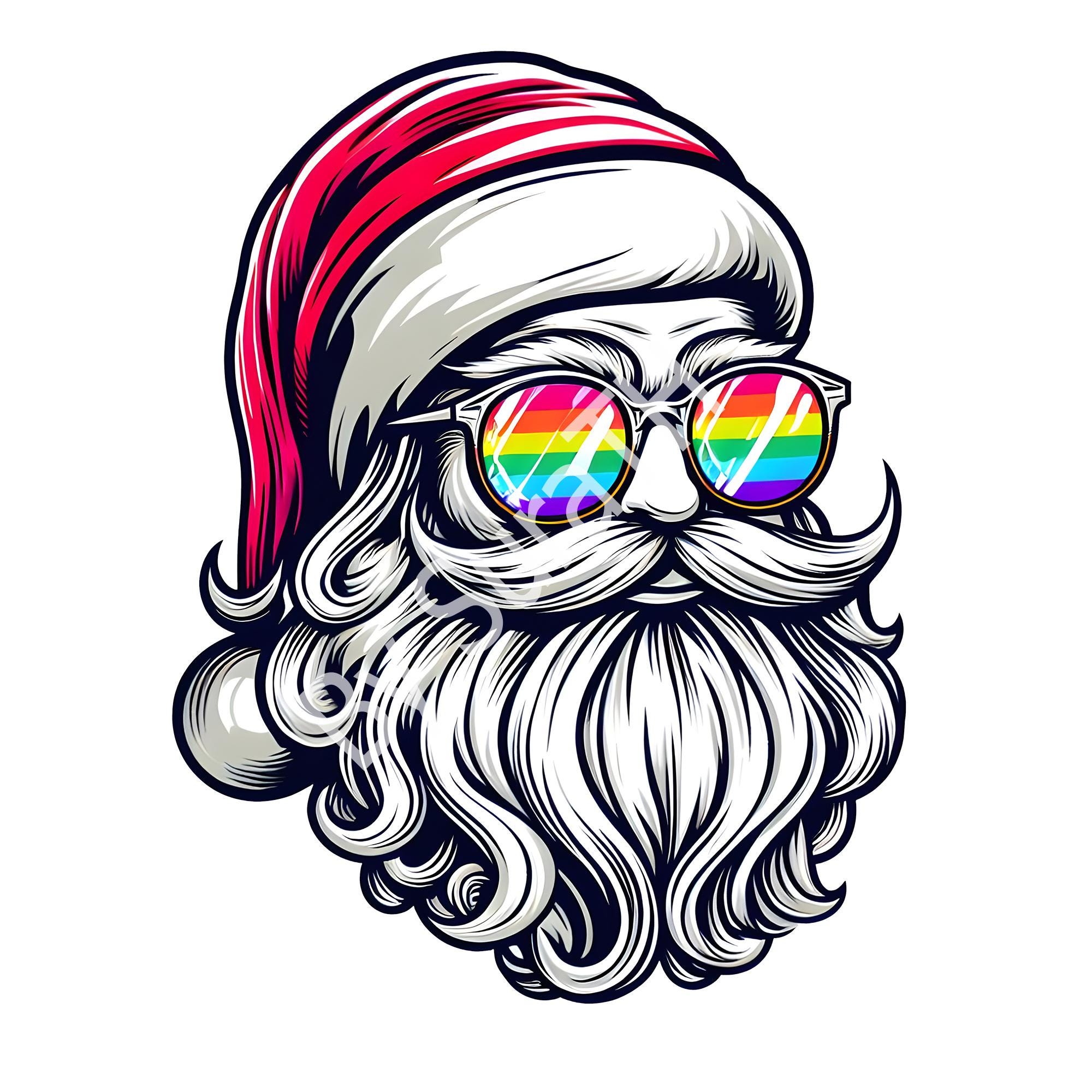 LGBT Santa Claus PNG, Santa Claus PNG, Gay Santa, Funny Santa ...