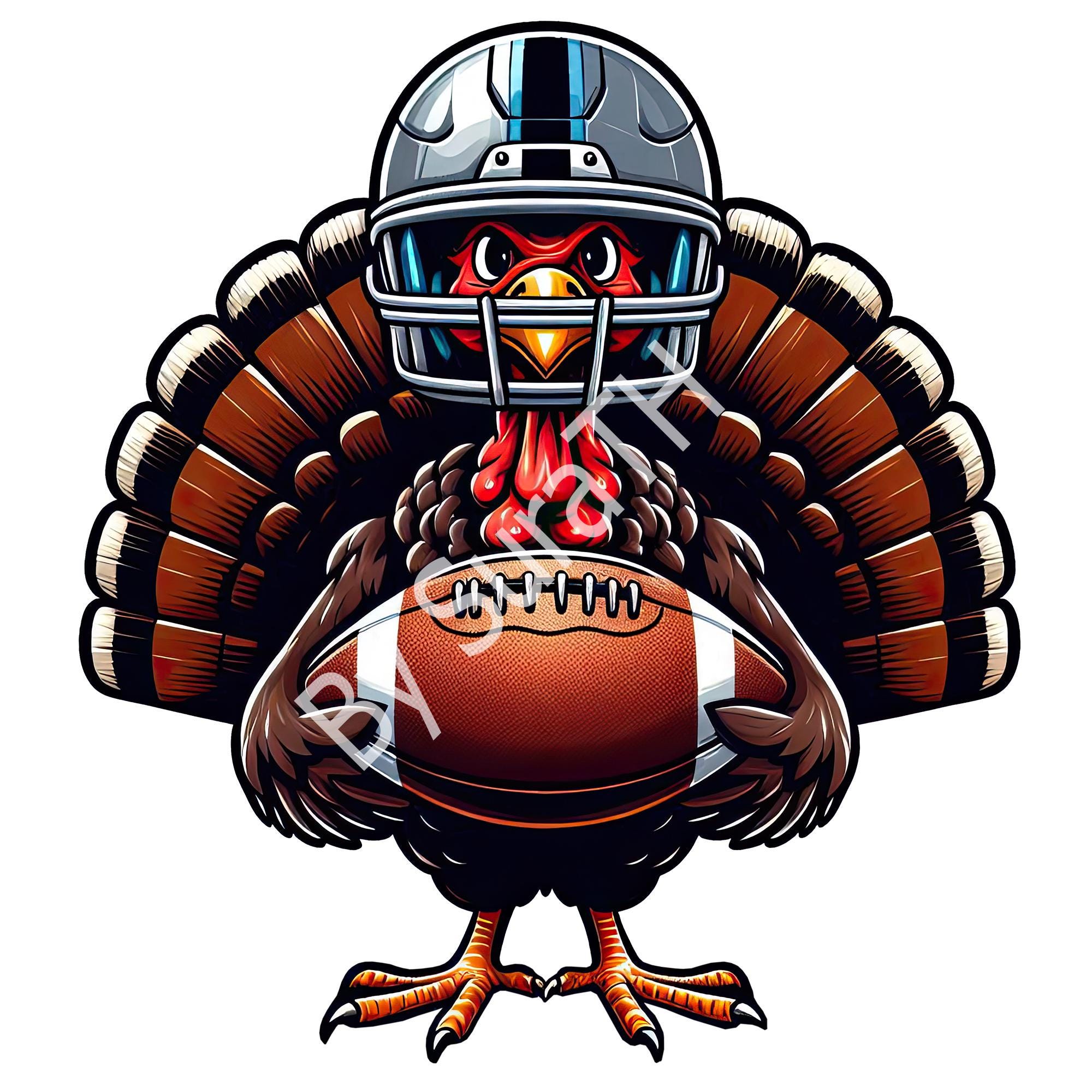 Funny Thanksgiving Turkey PNG, Turkey American Football, Turkey Clipart ...
