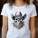 Cowboy Skull PNG: Western Clipart, Skeleton Cowboy, Digital Download ...