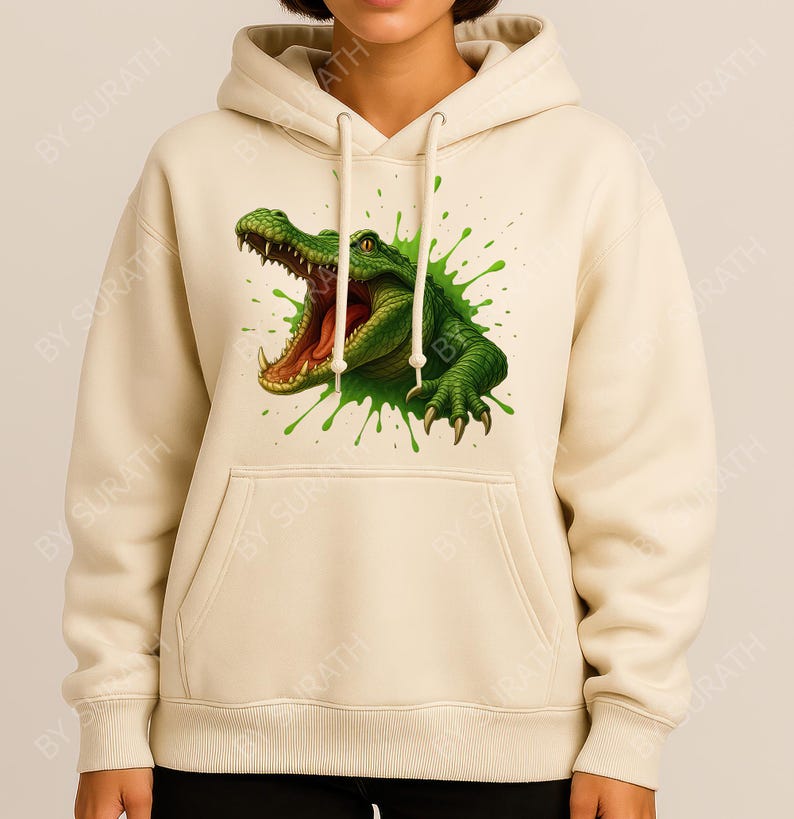 Funny Alligator PNG, Crocodile Clipart, Digital Download, Sublimation ...
