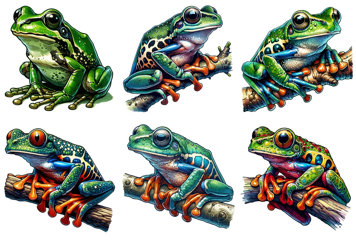 Green Frog, Tree Frog PNG, Green Frog PNG, Green Frog Clipart, Tree ...