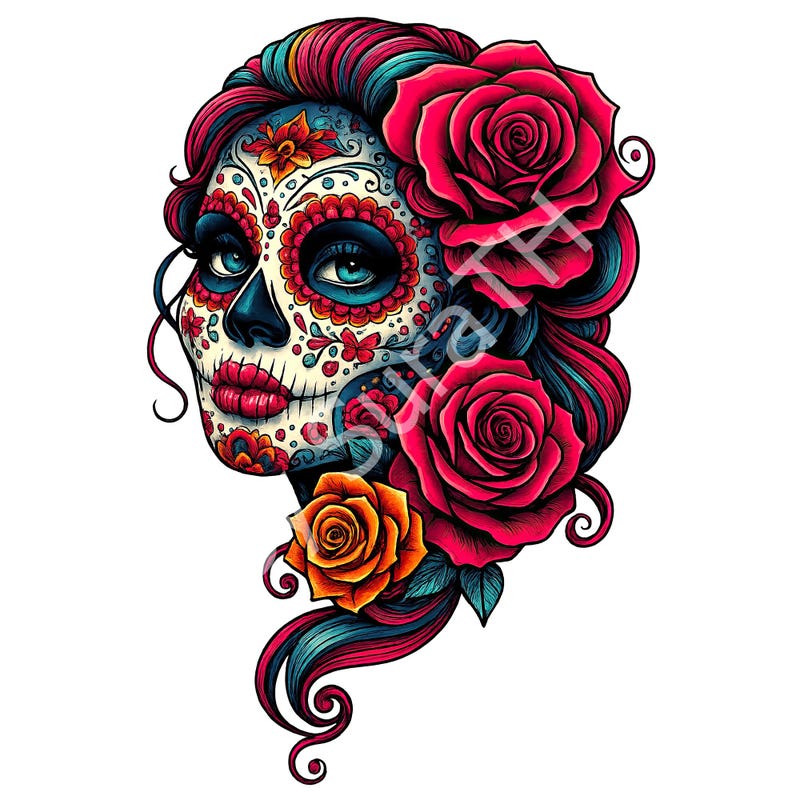 Sugar Skull Designs - Etsy