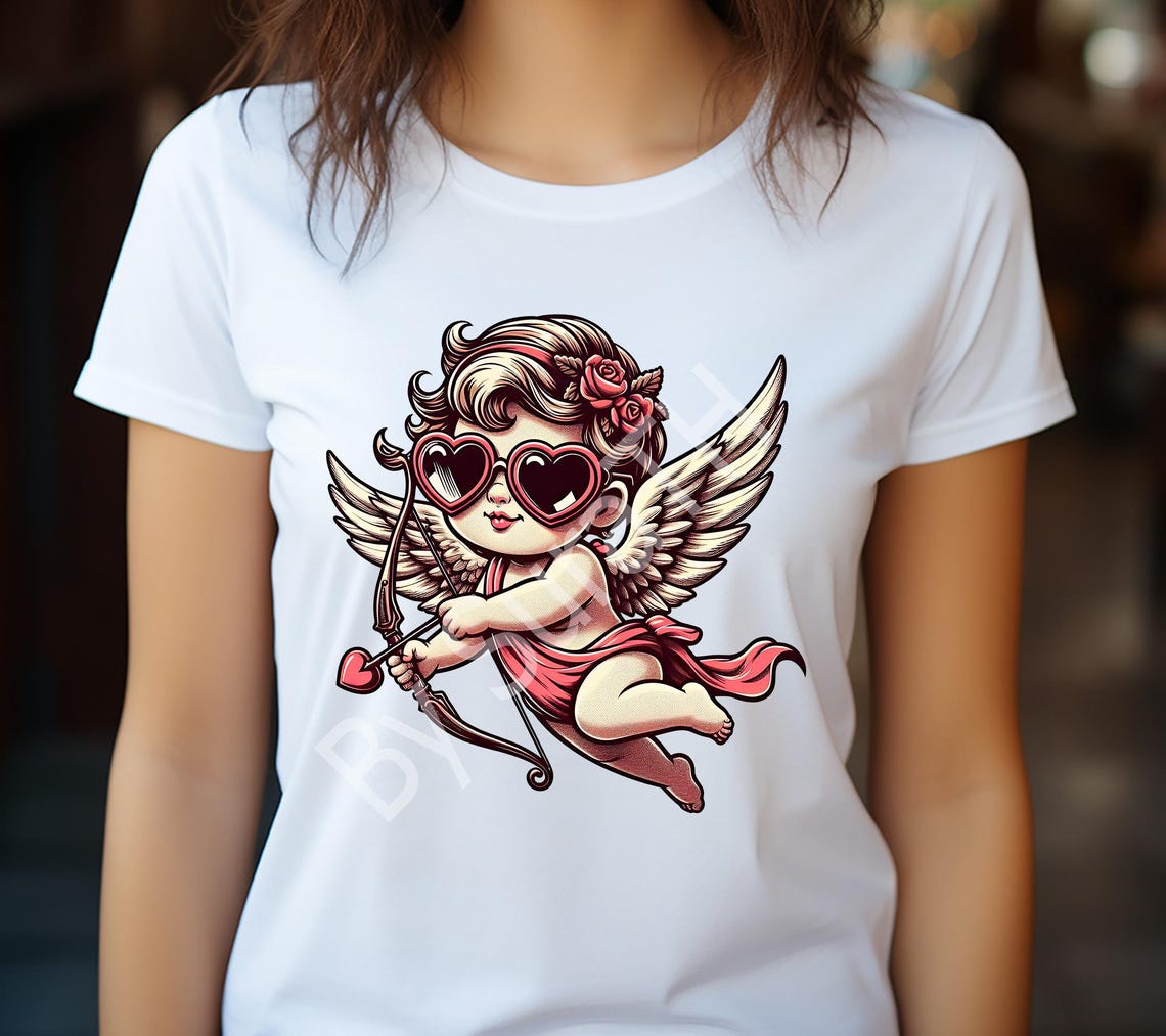 Cute Cupid PNG, Retro Cupid Clipart, Cool Cupid, Cupid Valentine's Day ...