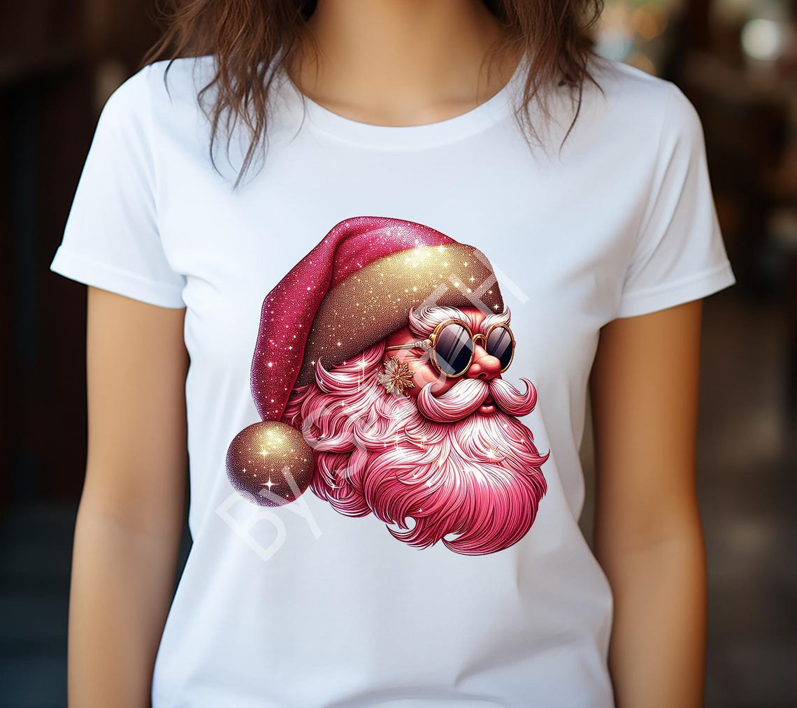 Pink Santa PNG, Christmas Santa Clipart, Pink Santa Download, Pink ...