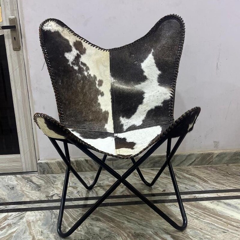 Cowhide Chair - Etsy