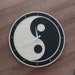 Ying Yang Wooden Wall Clock, Wooden Wall Clock, Wall Clock, Ying Yang ...