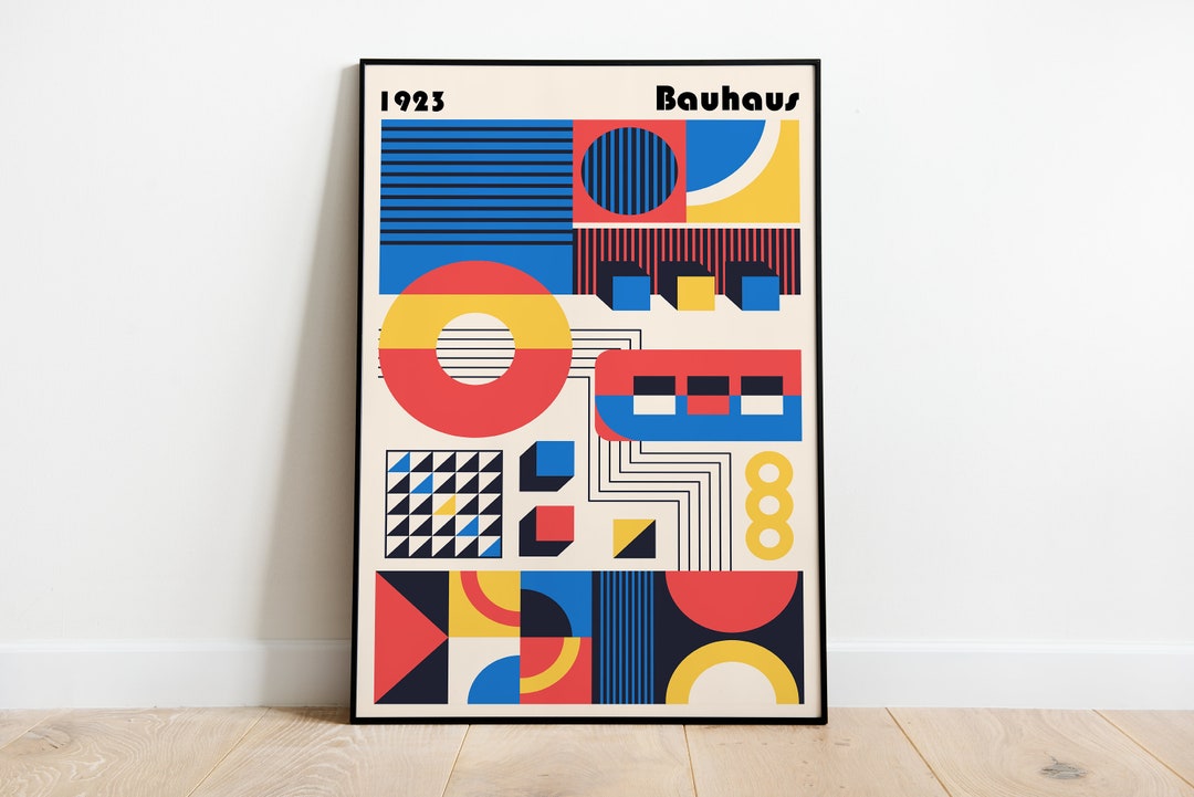 Bauhaus Art, Geometric Shapes, Bauhaus Design, Abstract Geometric ...