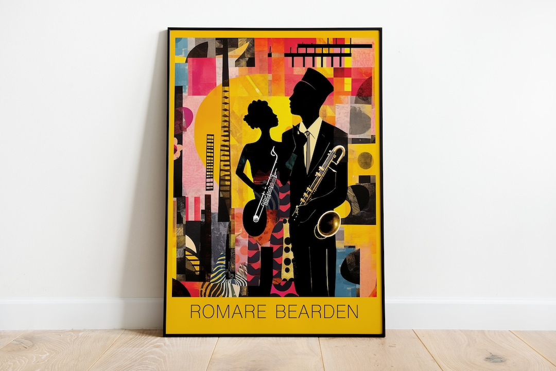 Romare Bearden, Reproduction Poster, Harlem Renaissance Artwork ...