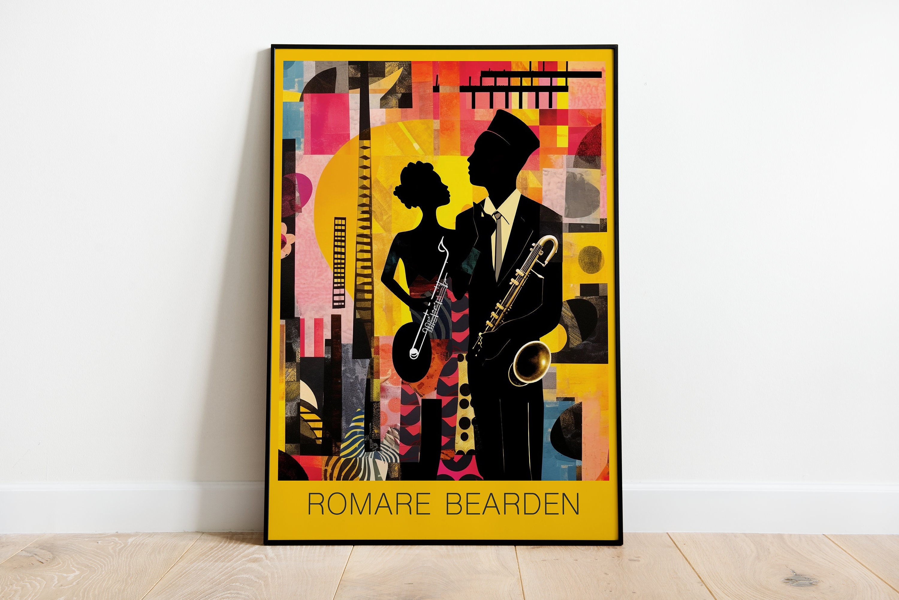 Romare Bearden, Reproduction Poster, Harlem Renaissance Artwork ...