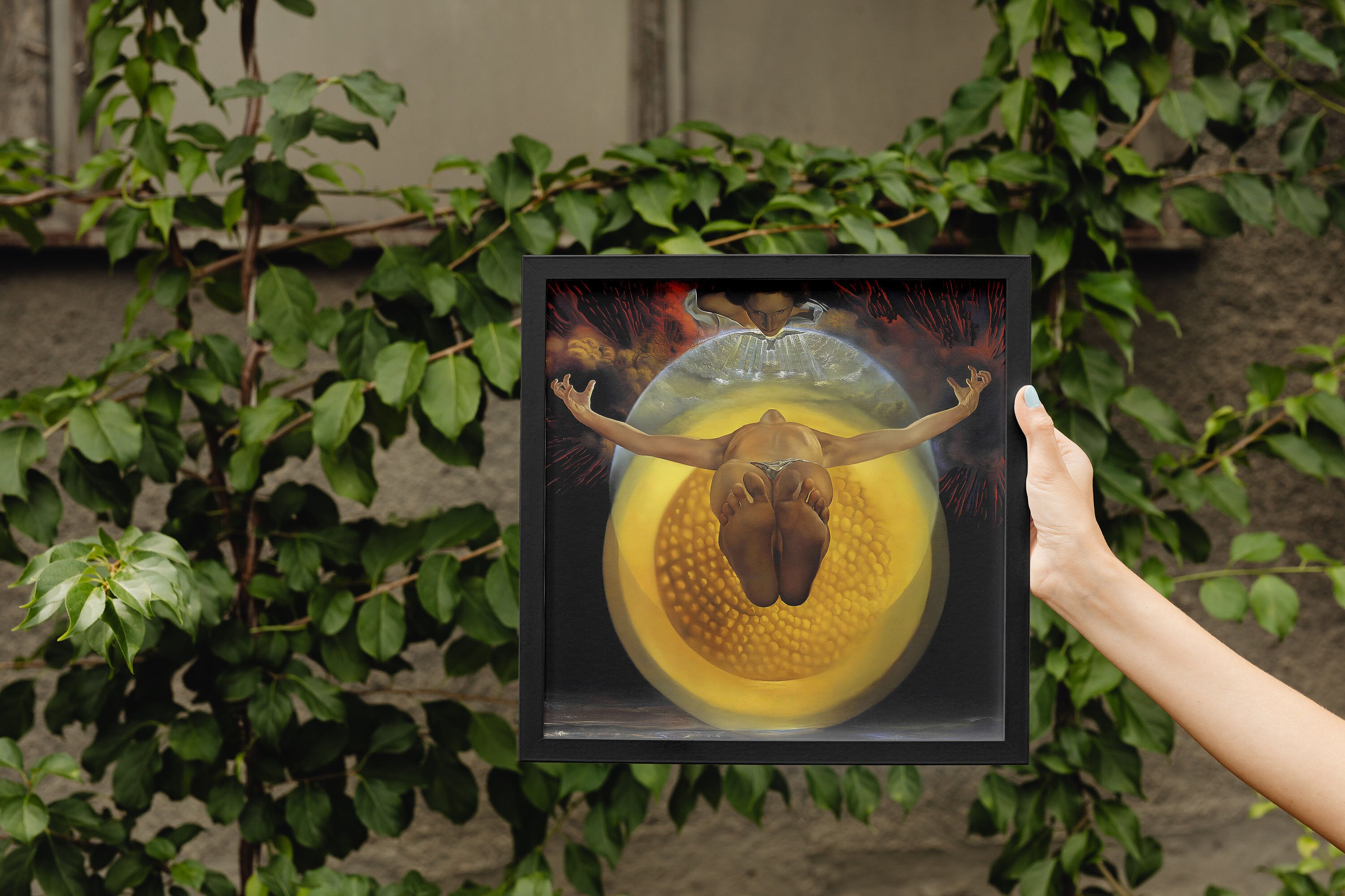 Salvador Dali the Ascension of Christ, Surreal Poster, Dali Melting ...