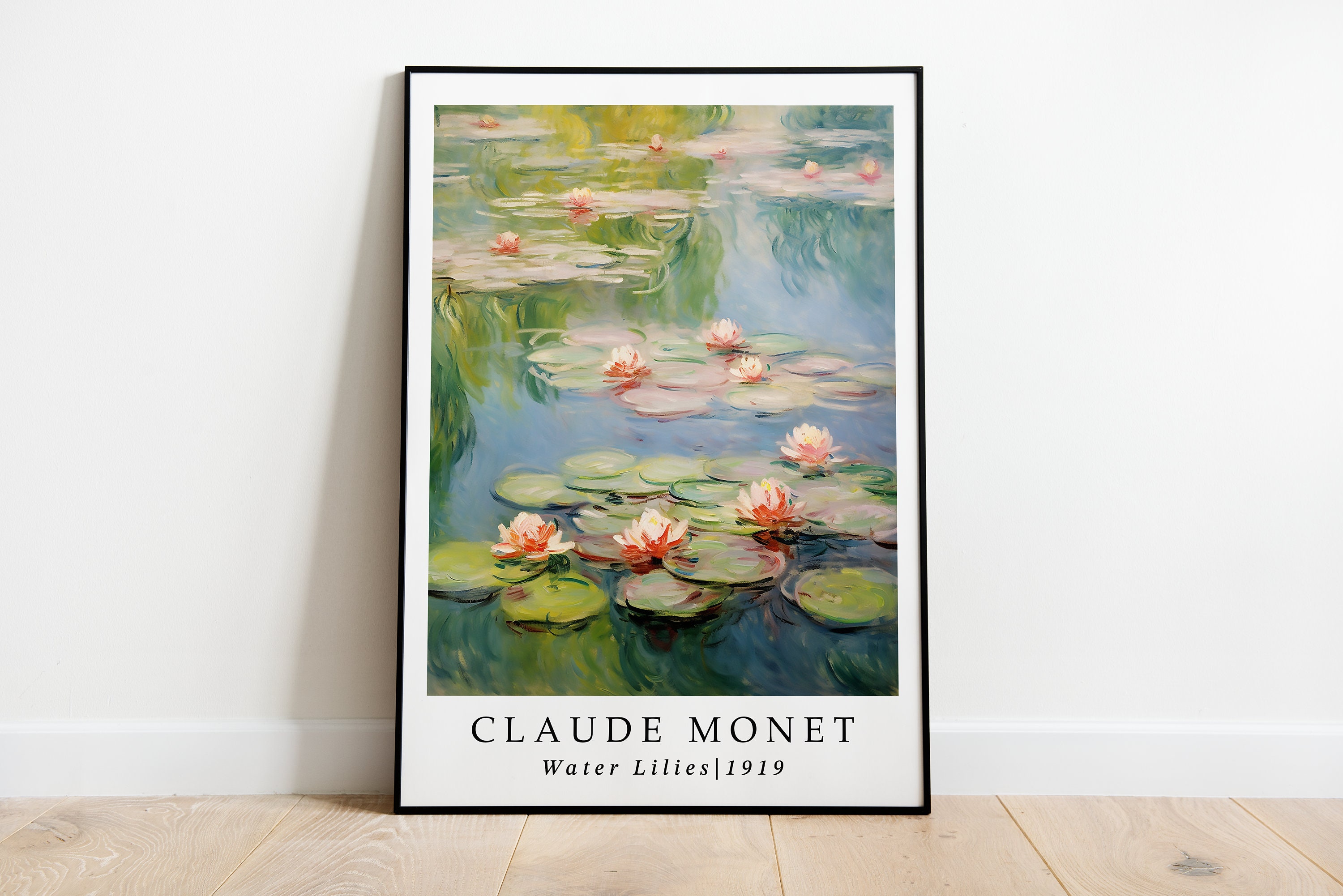 Claude Monet Water Lily Painting, Impressionism Art, Monet Exhibition ...