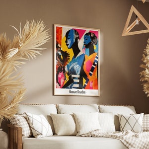 Romare Bearden Collage, Reproduction Poster, 20th Century Art, Collage ...