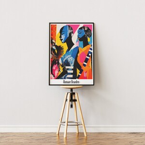 Romare Bearden Collage, Reproduction Poster, 20th Century Art, Collage ...