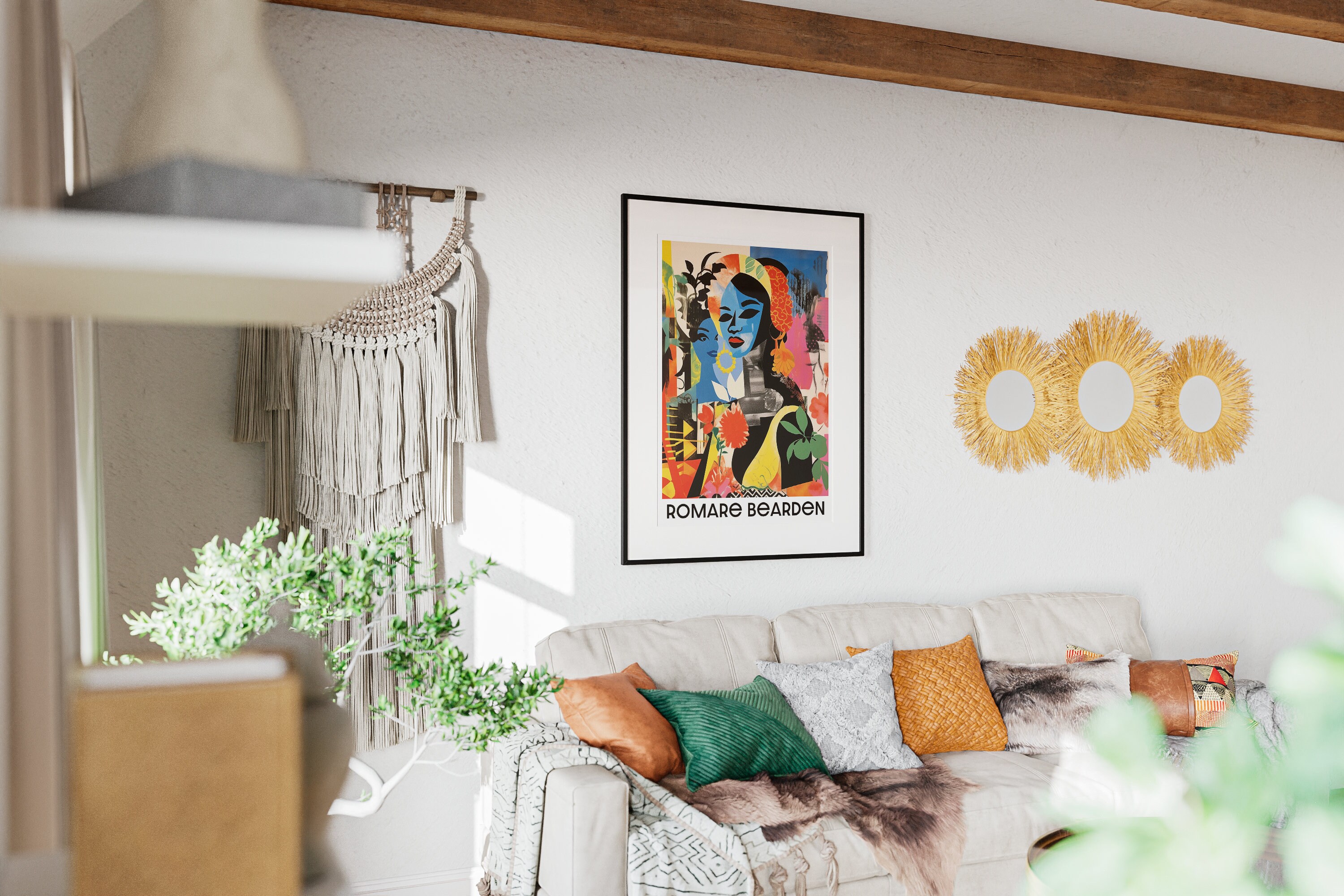 Contemporary Artist, Romare Bearden, Cubism, African American, Collage ...