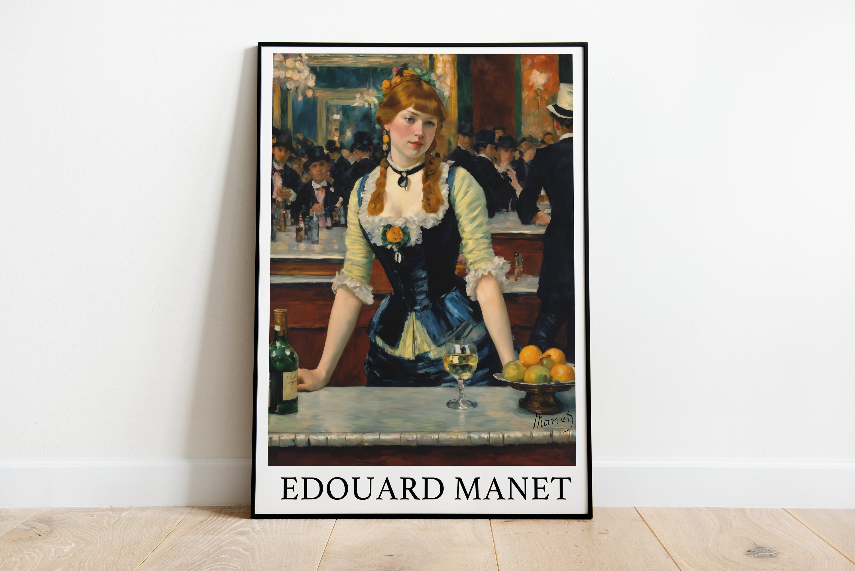Edouard Manet, Impressionism, A Bar at the Folies Bergere, Famous ...
