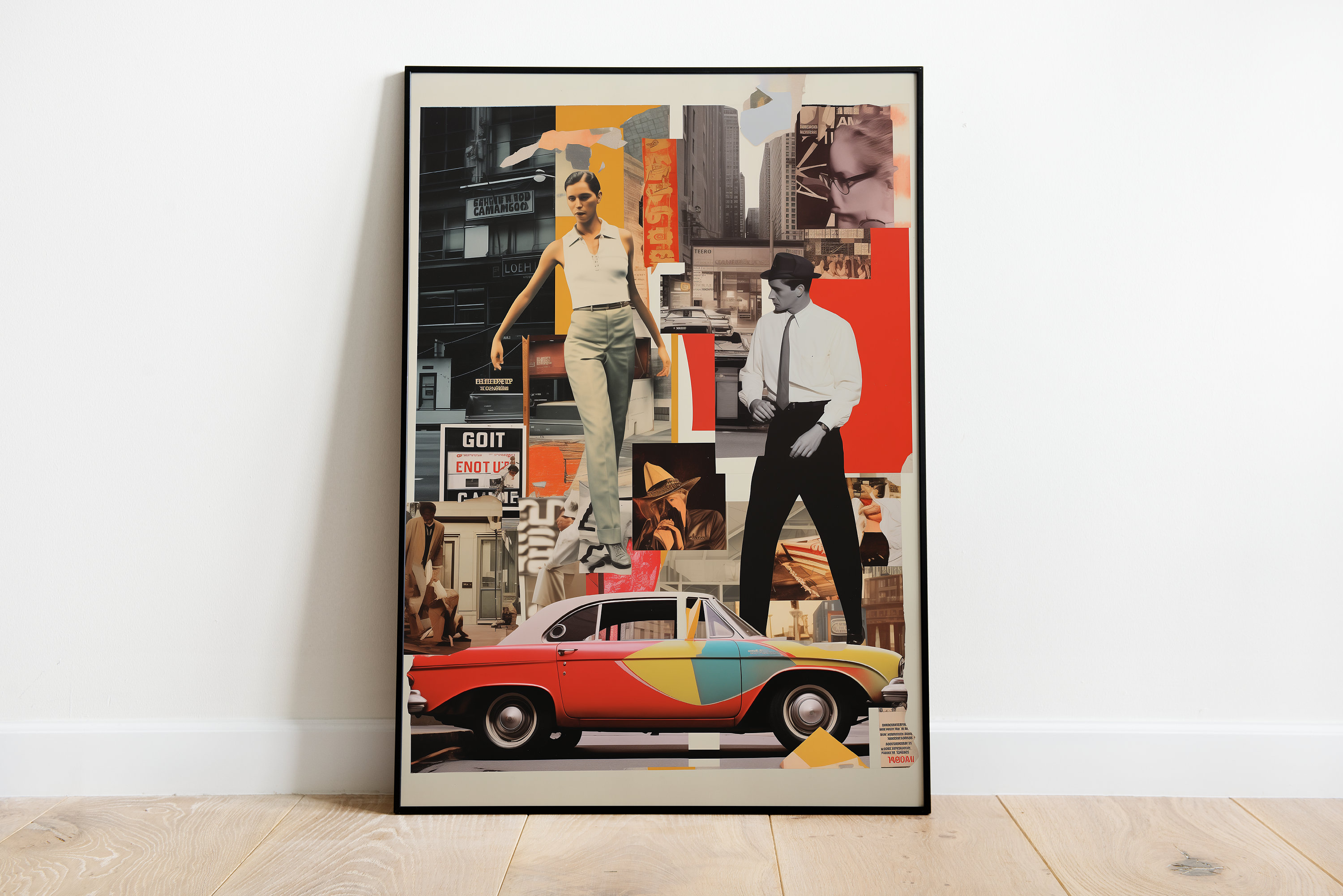 Richard Hamilton Style Artwork, Urban Scenes, Pop Art Movement, City ...