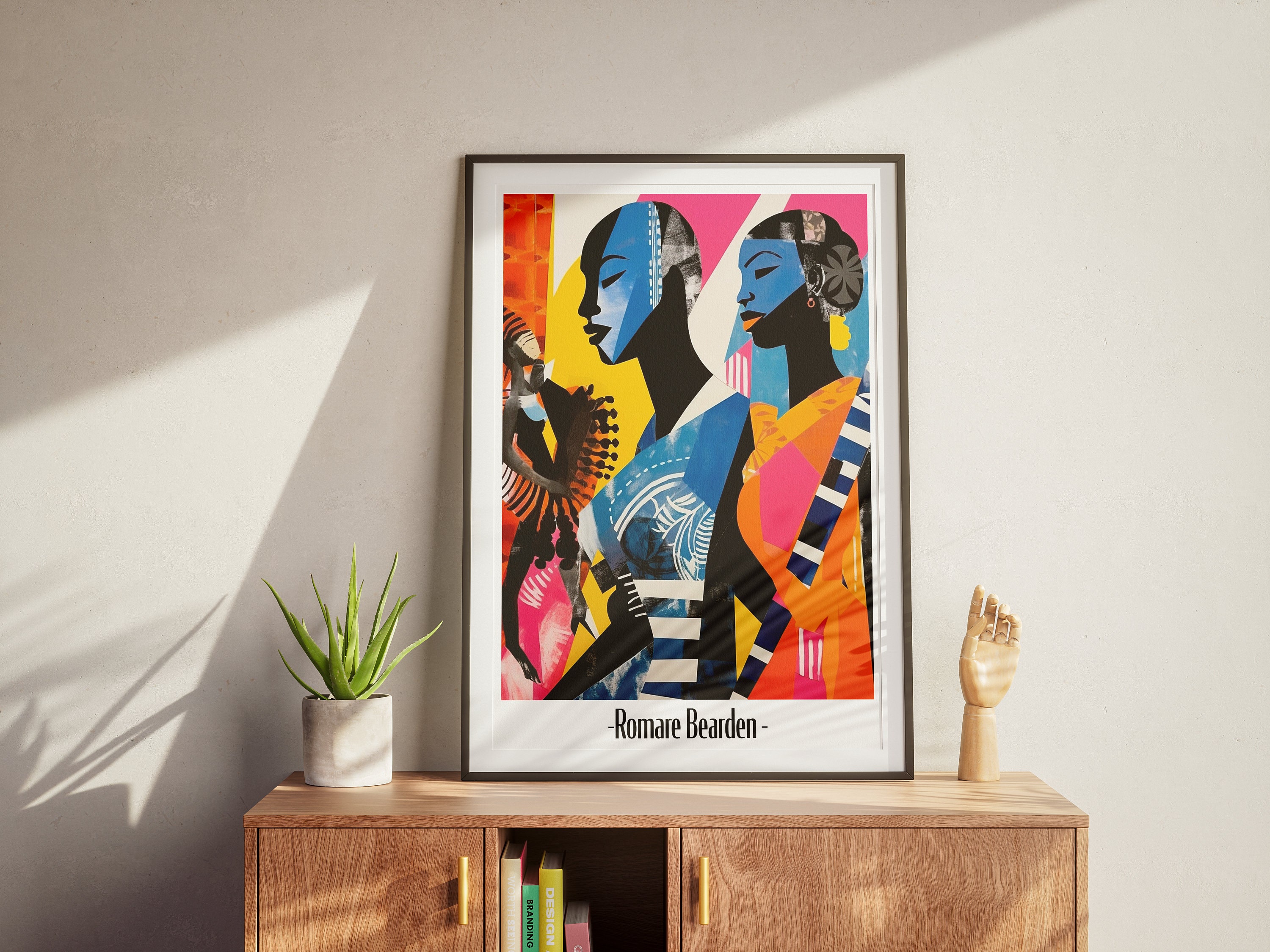 Romare Bearden Collage, Reproduction Poster, 20th Century Art, Collage ...