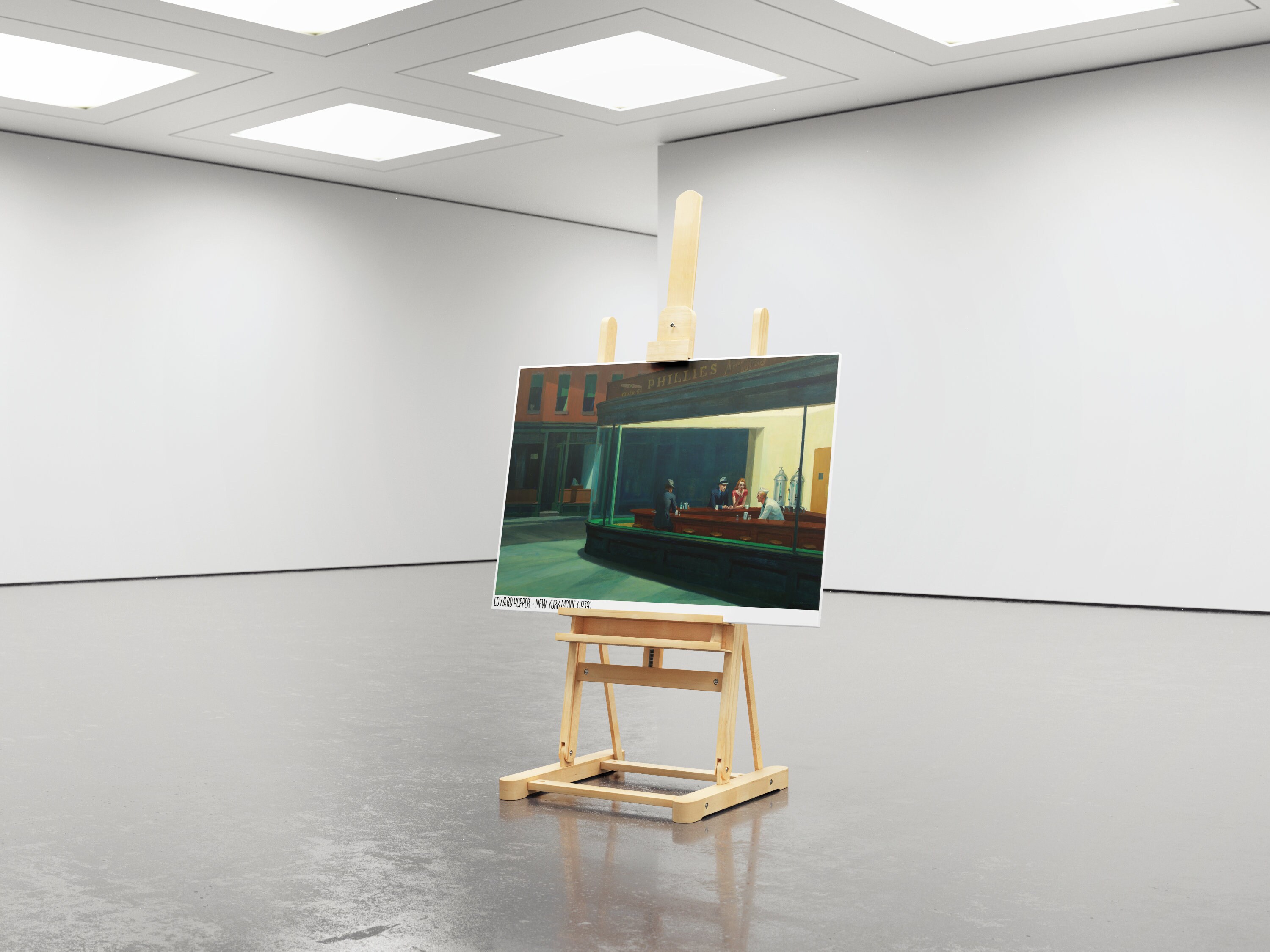 Edward Hopper Nighthawks Poster, Nighthawk Reproduction Poster, Edward ...