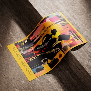 Romare Bearden, Reproduction Poster, Harlem Renaissance Artwork ...