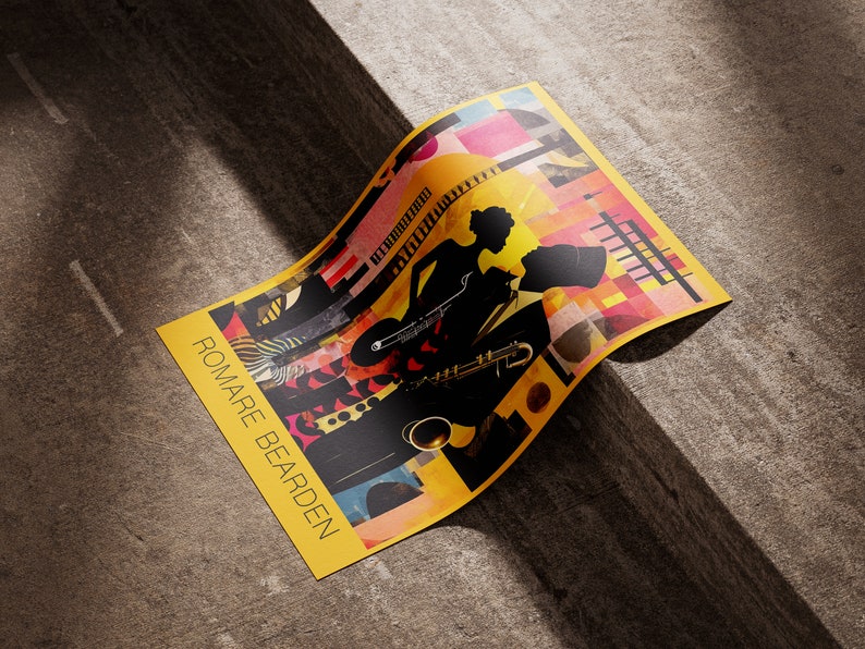 Romare Bearden, Reproduction Poster, Harlem Renaissance Artwork ...